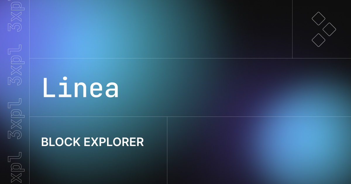 Linea explorer — 3xpl